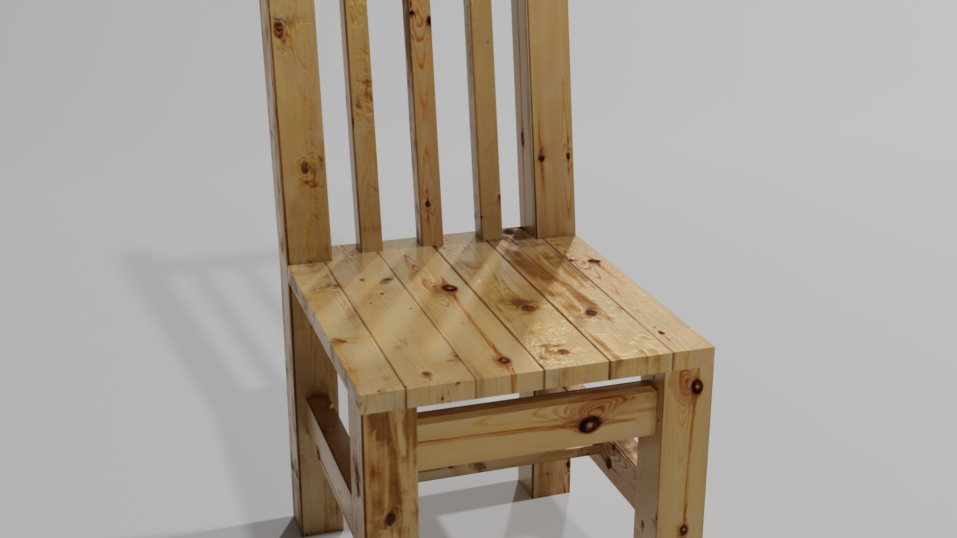 Chair Solid Wood Chair 3D Model - TurboSquid 1992054