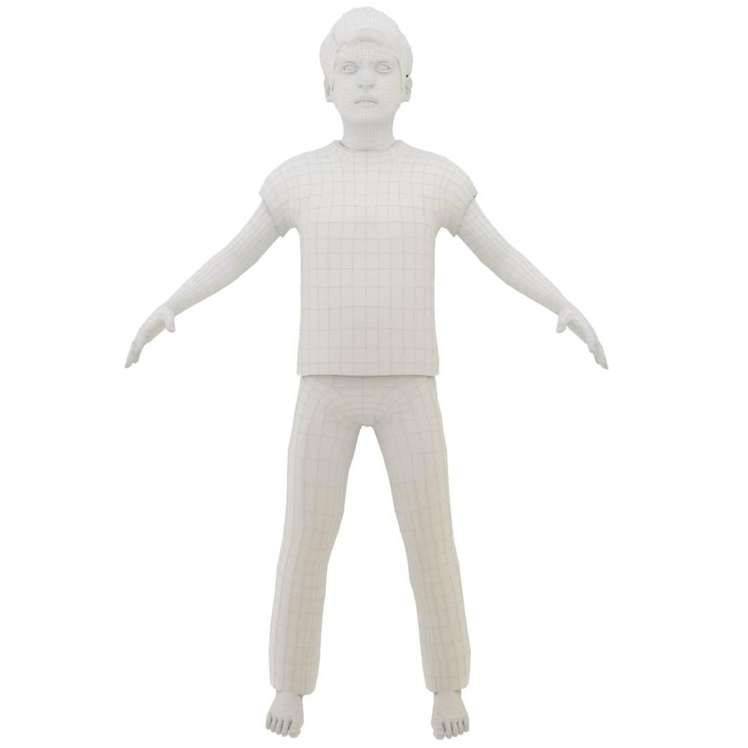 Blender Boy Years Old 3D - TurboSquid 1355095