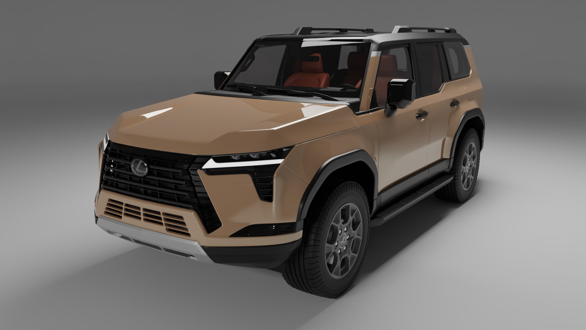 3D LEXUS GX 550 Model - TurboSquid 2362799