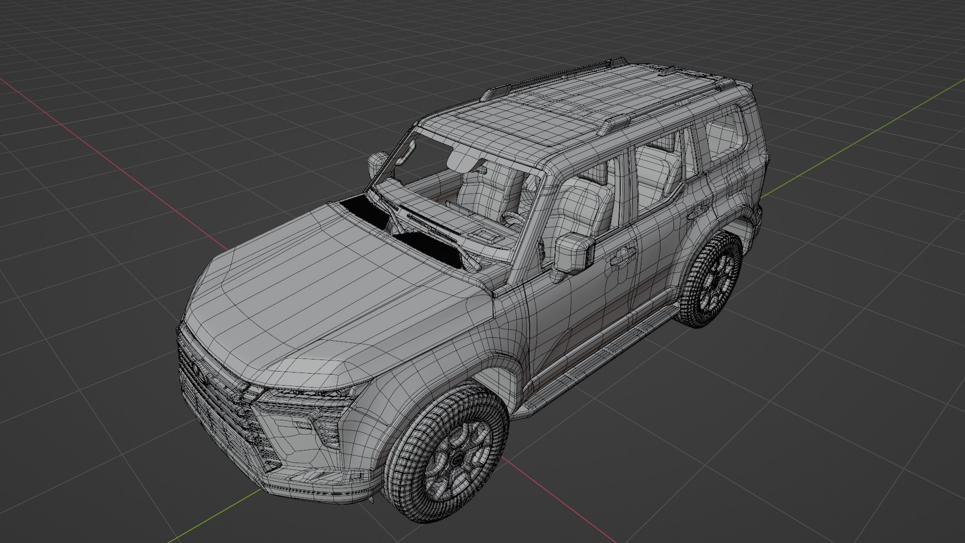 3D LEXUS GX 550 Model - TurboSquid 2362799