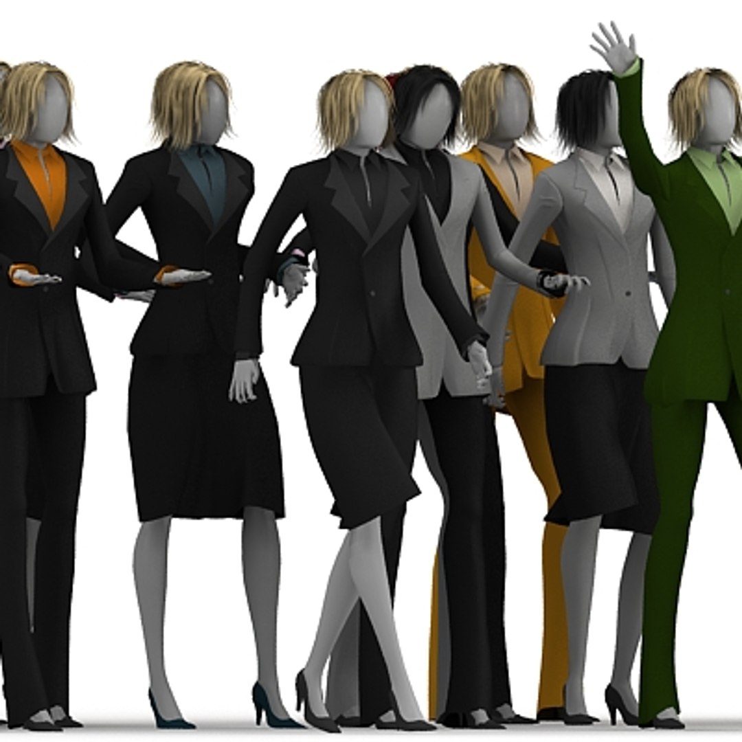 women woman 3d max