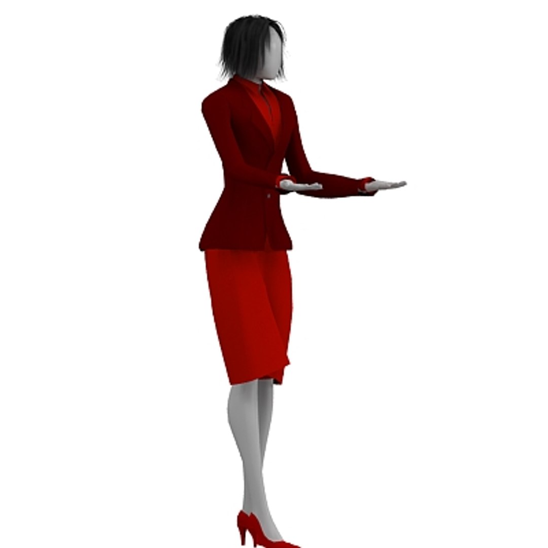 women woman 3d max