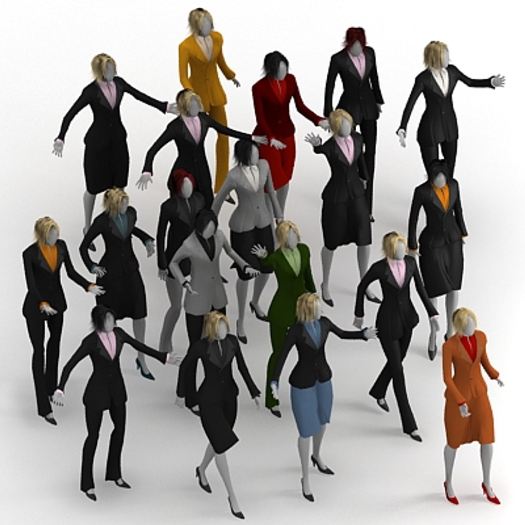 women woman 3d max