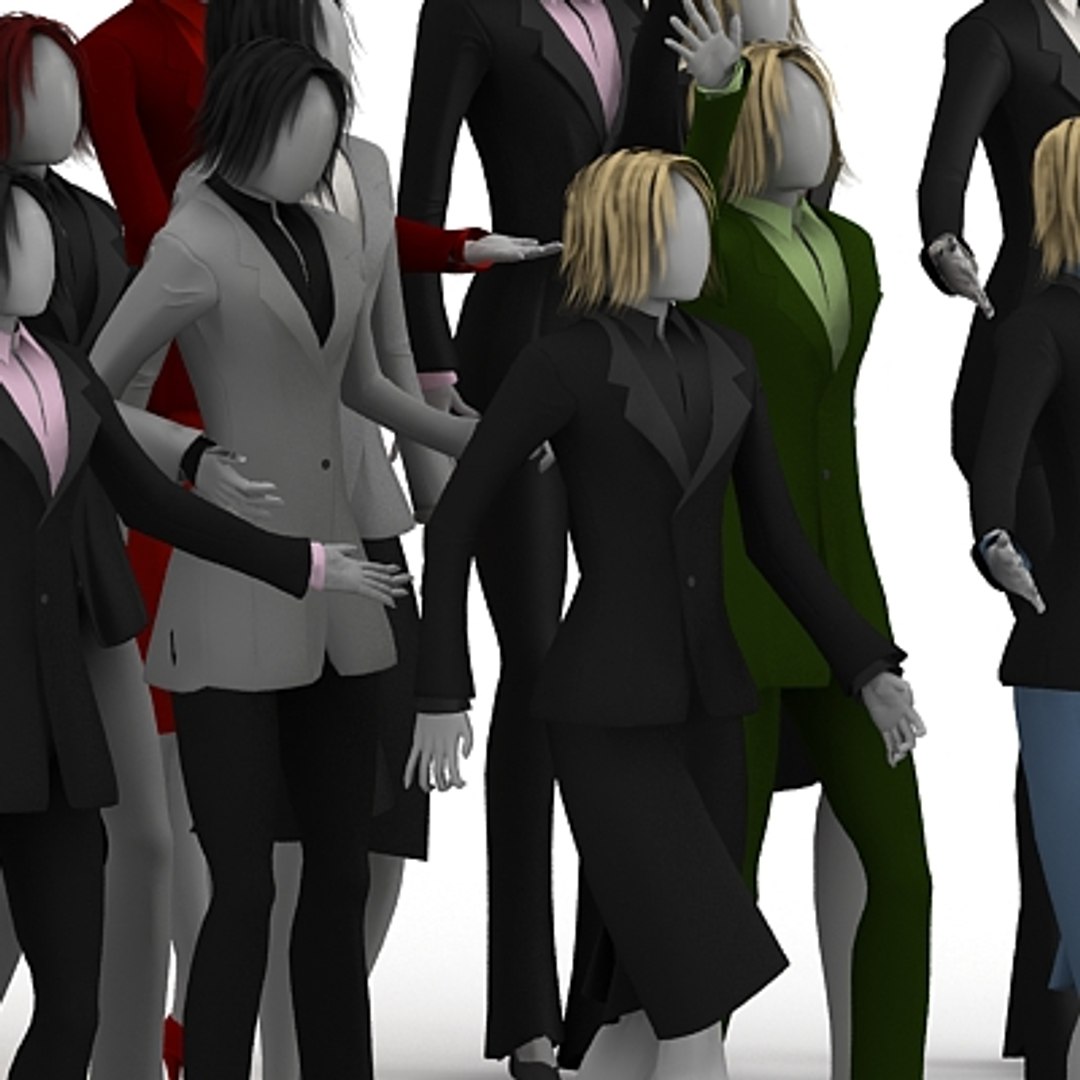 women woman 3d max
