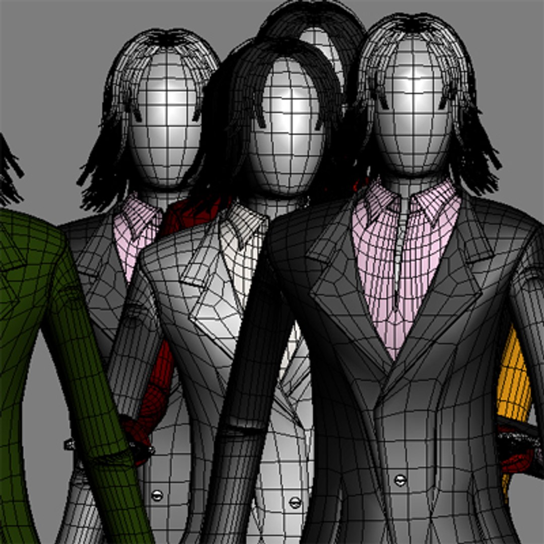 women woman 3d max
