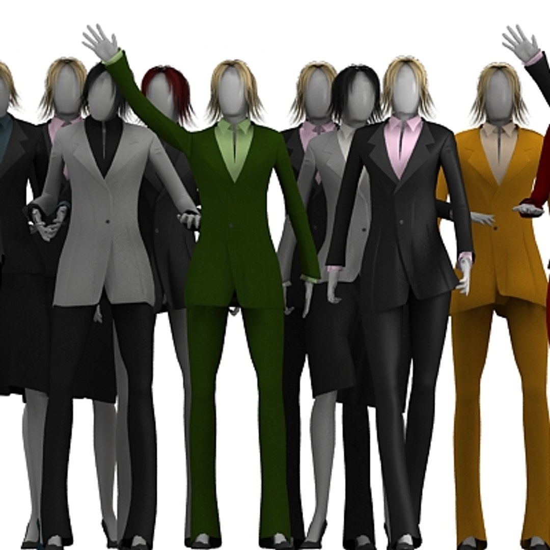 women woman 3d max