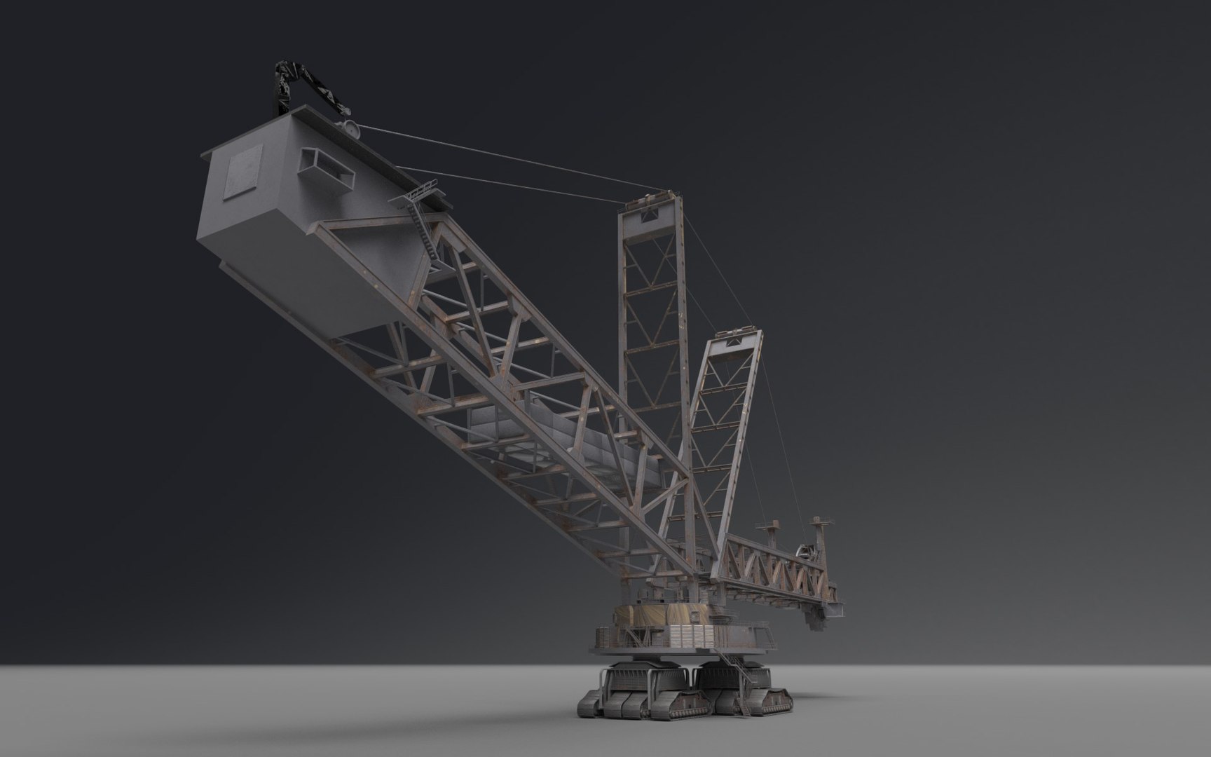 Bagger 288 3d Model