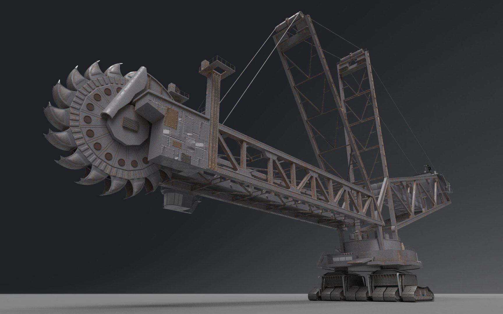 Bagger 288 3d Model