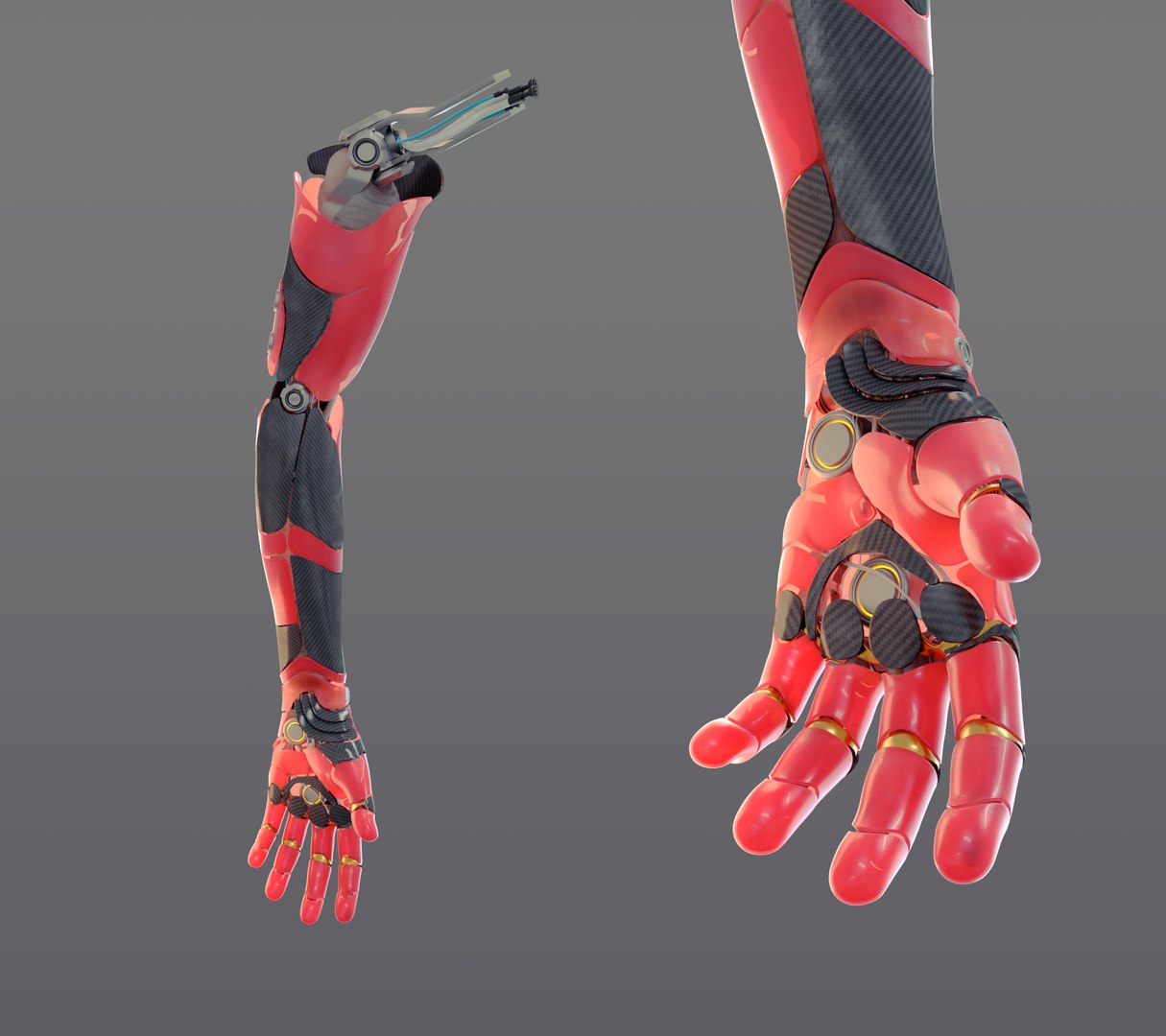 3D Hand Anatomy Mechanical - TurboSquid 1605025