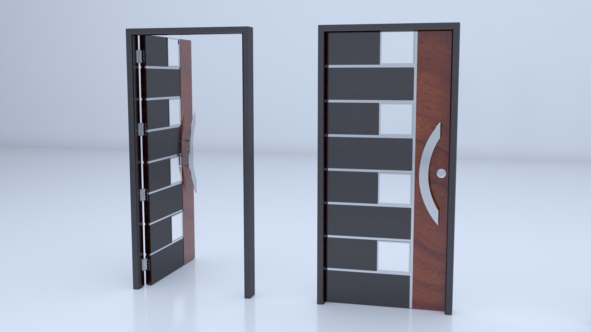 3D Door Design 19 Model - TurboSquid 2213504