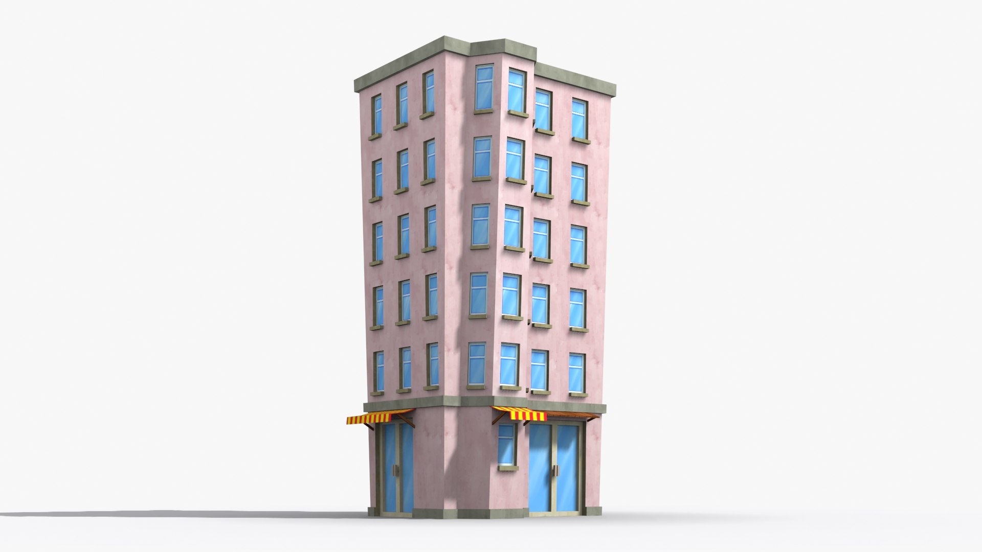 3D Cartoon Building x28 - TurboSquid 1833422