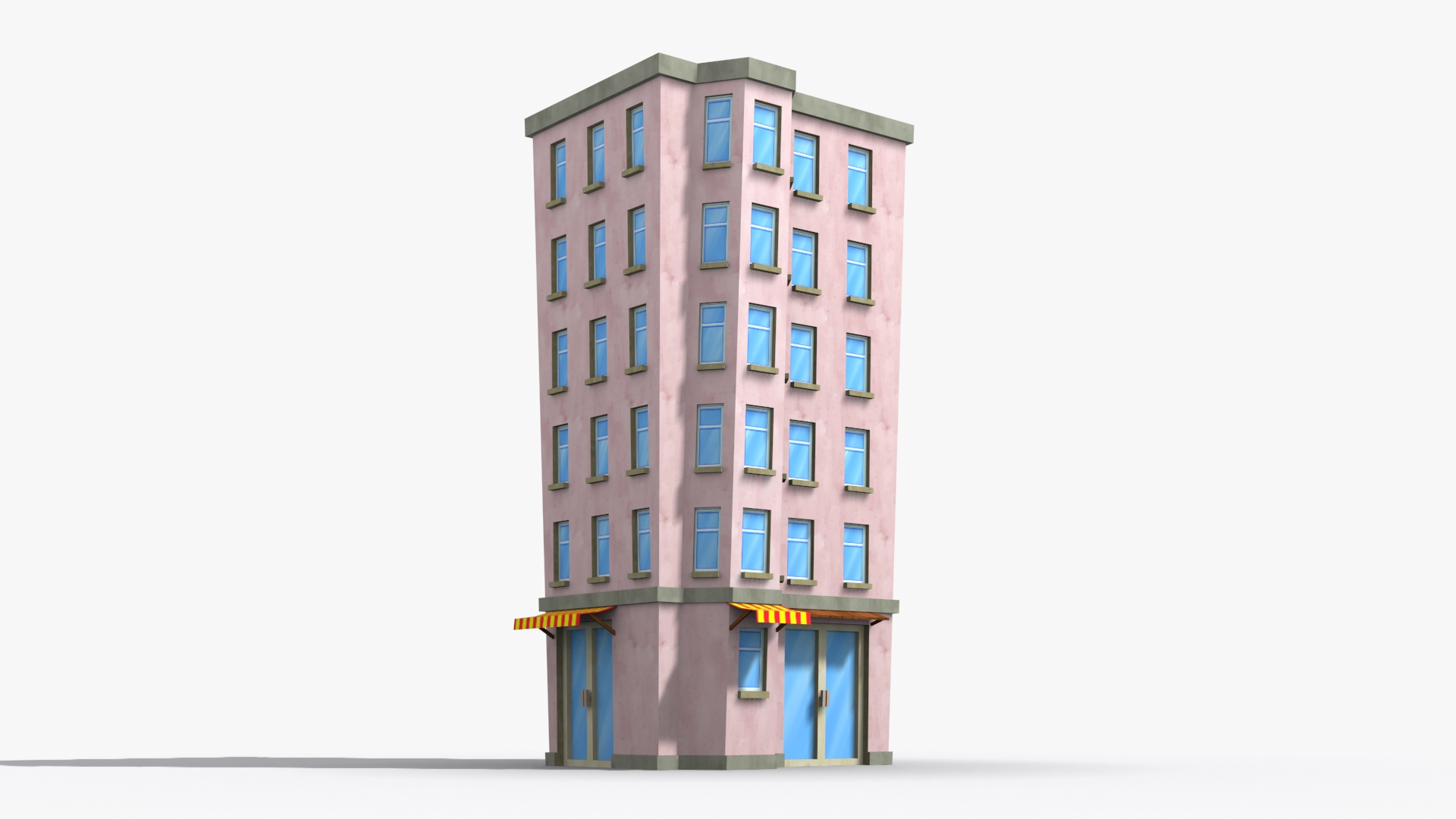 3D Cartoon Building x28 - TurboSquid 1833422