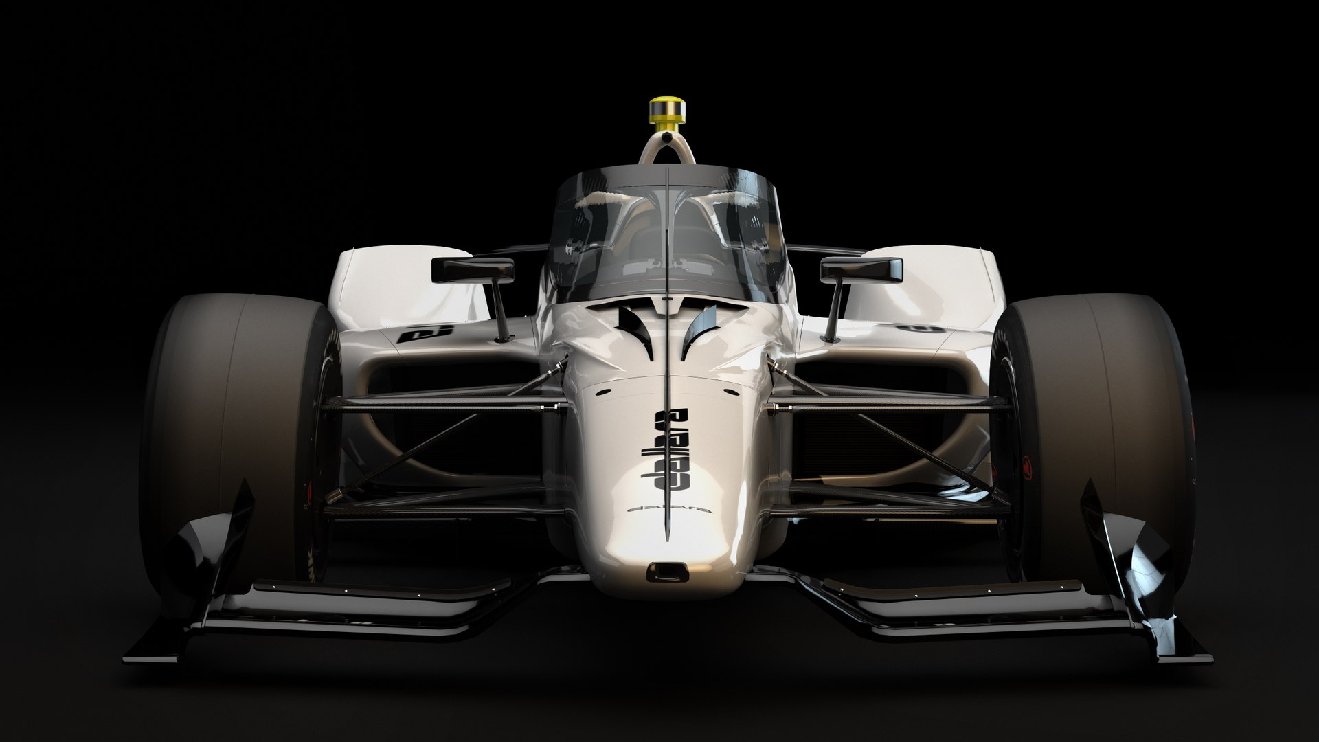 3D Dallara DW12 Aeroscreen Oval Speedway Template - TurboSquid 2232609