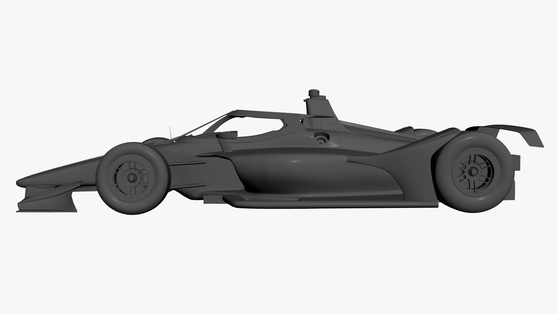 3D Dallara DW12 Aeroscreen Oval Speedway Template - TurboSquid 2232609