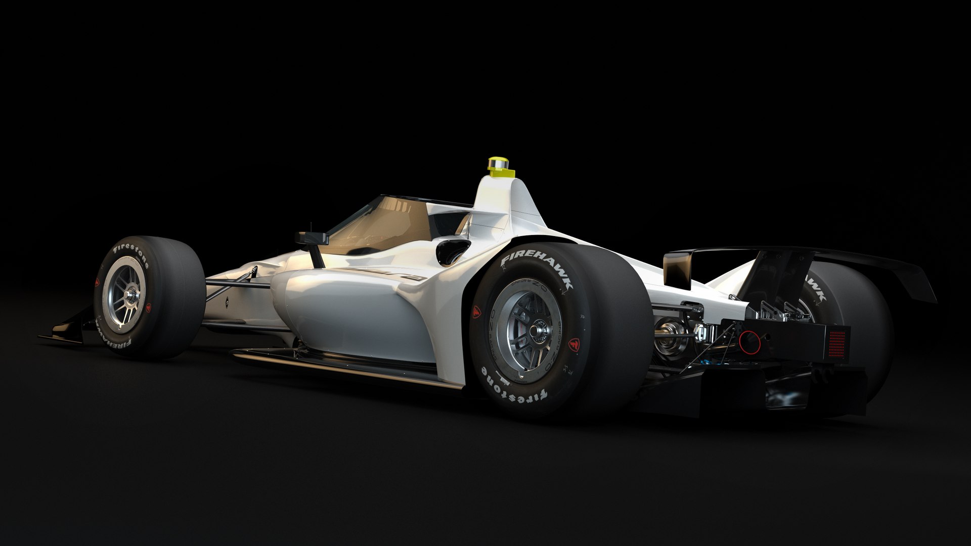 3D Dallara DW12 Aeroscreen Oval Speedway Template - TurboSquid 2232609