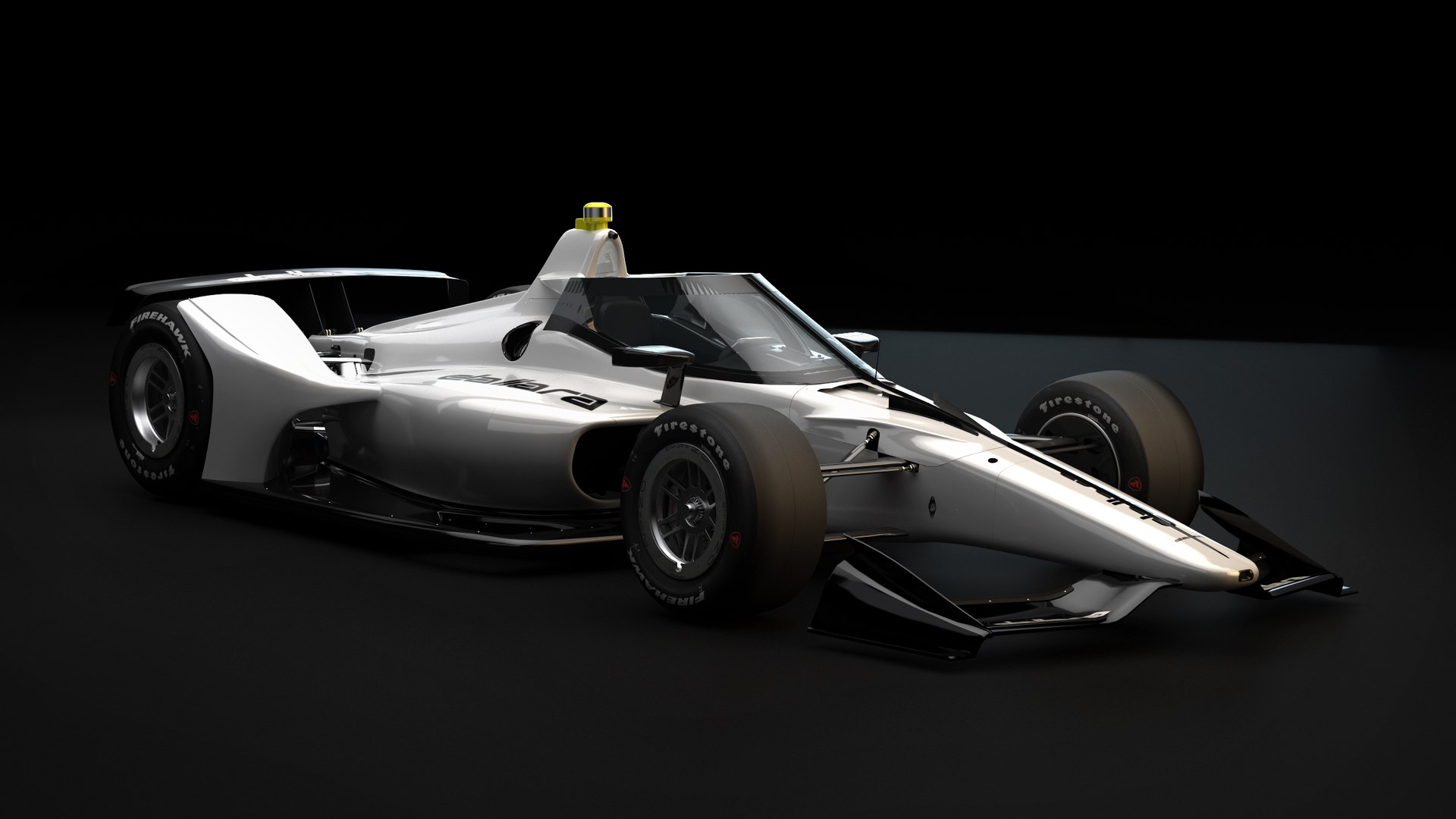 3D Dallara DW12 Aeroscreen Oval Speedway Template - TurboSquid 2232609