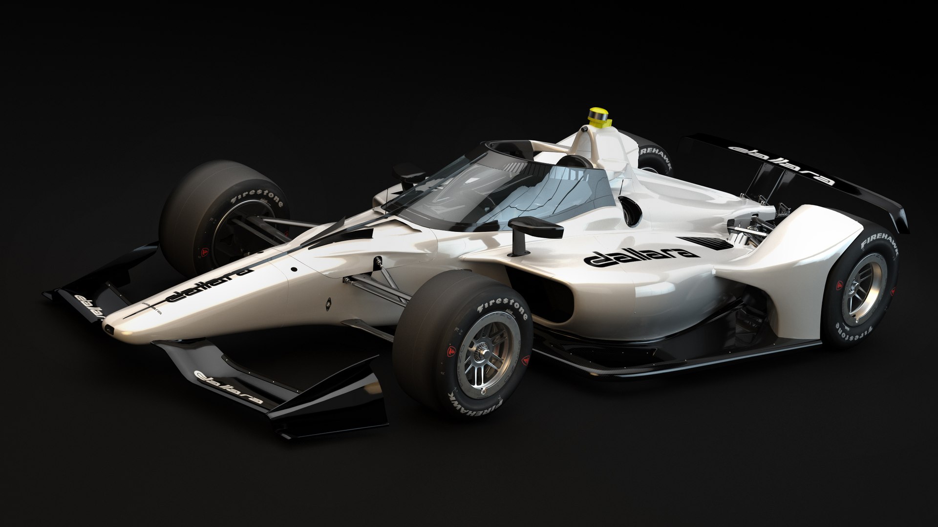 3D Dallara DW12 Aeroscreen Oval Speedway Template - TurboSquid 2232609