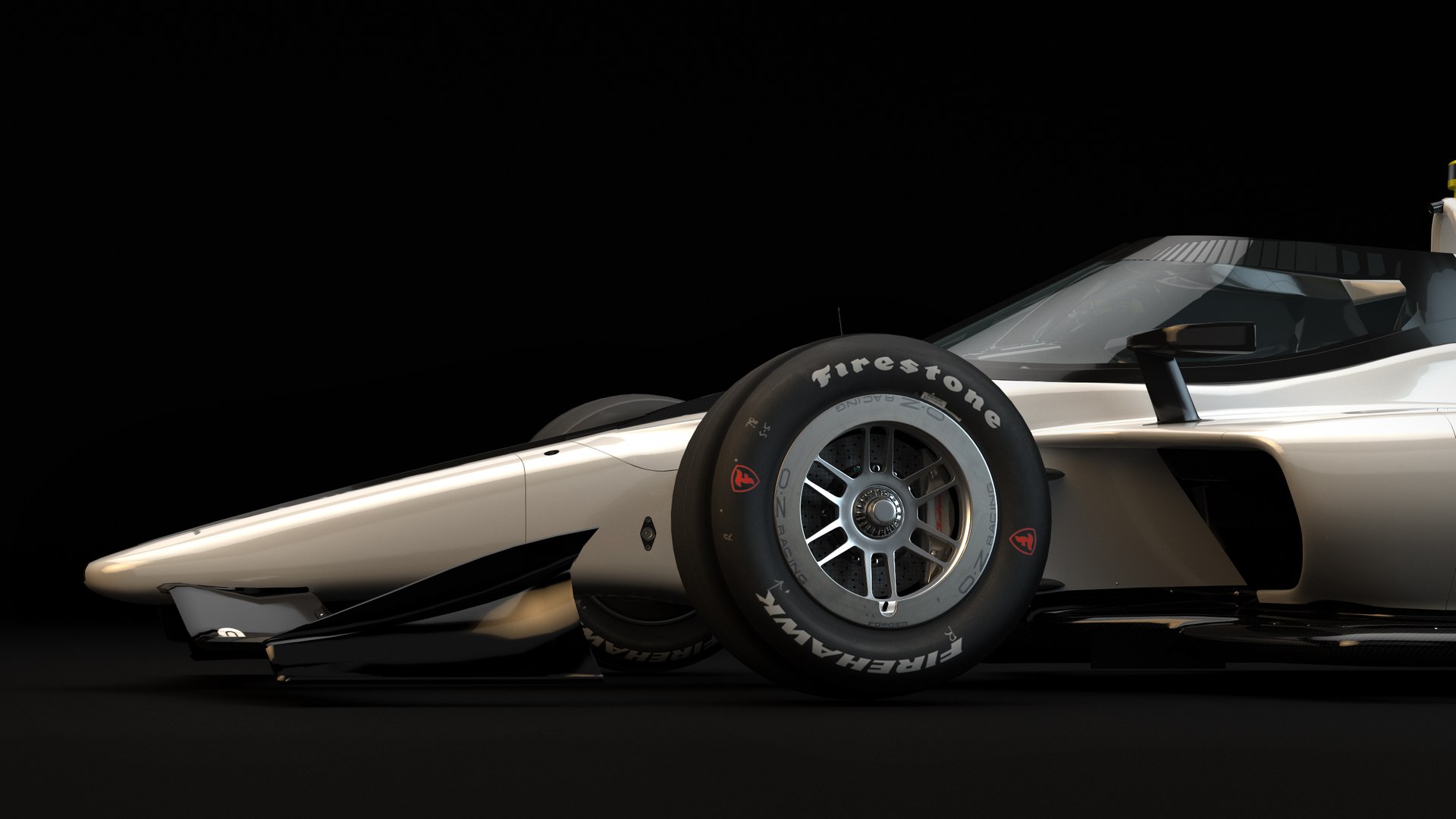 3D Dallara DW12 Aeroscreen Oval Speedway Template - TurboSquid 2232609