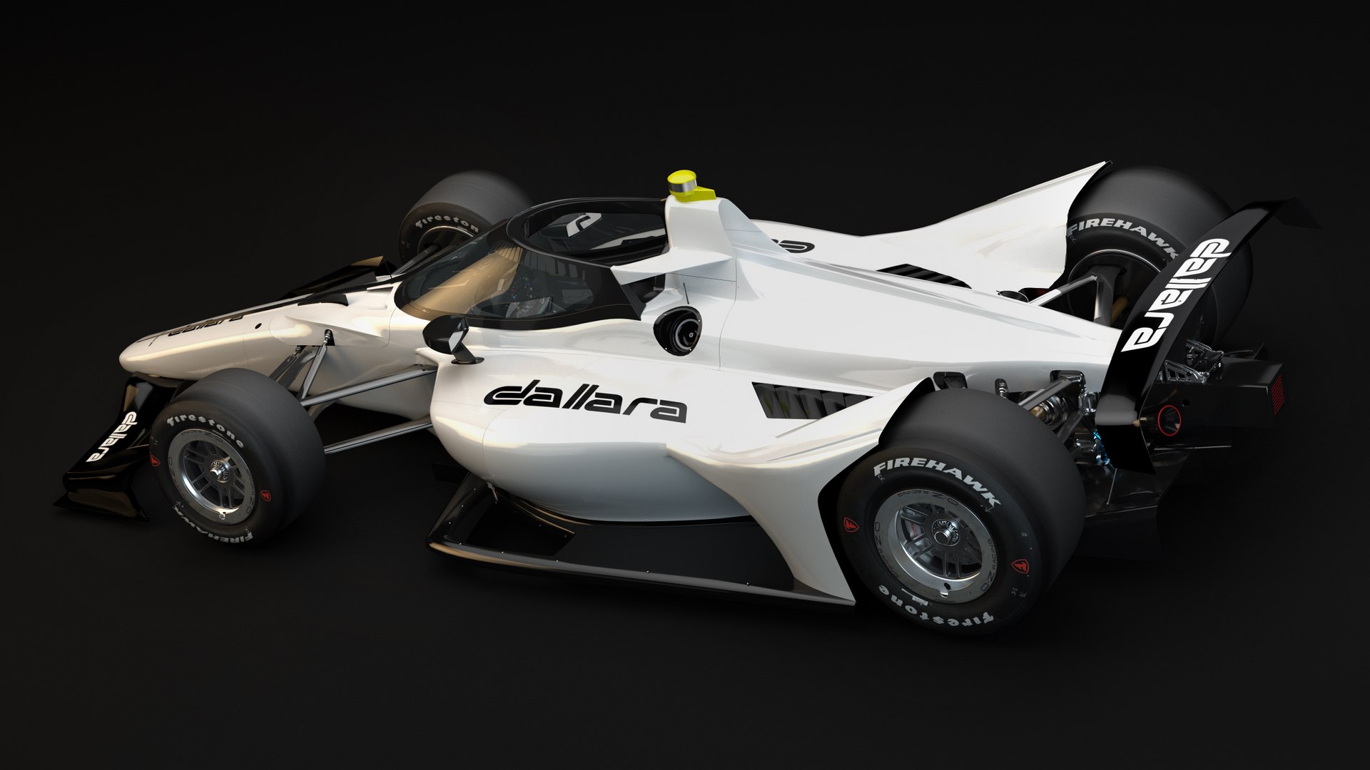 3D Dallara DW12 Aeroscreen Oval Speedway Template - TurboSquid 2232609