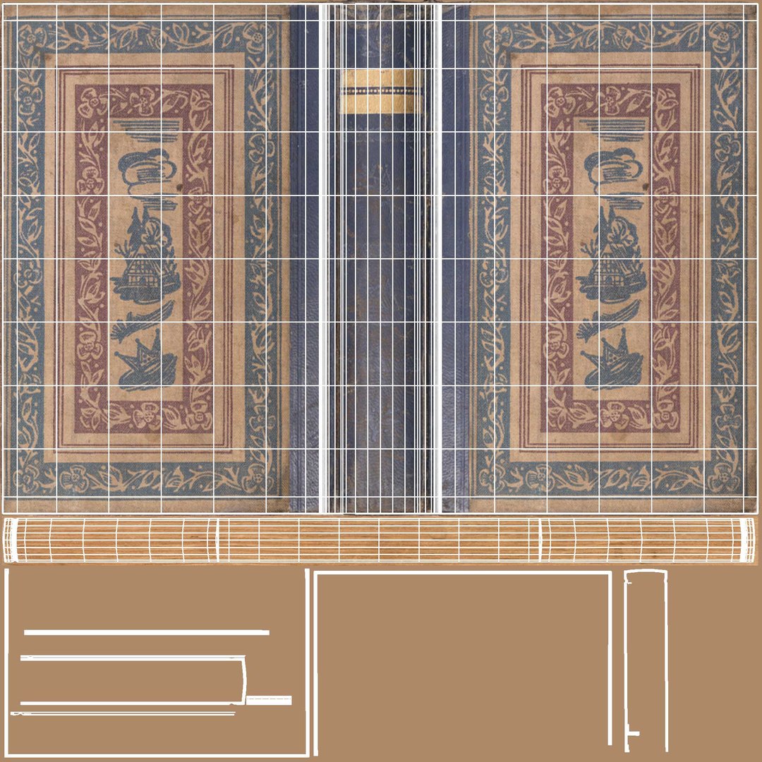 Book Modeled Model - TurboSquid 1358382