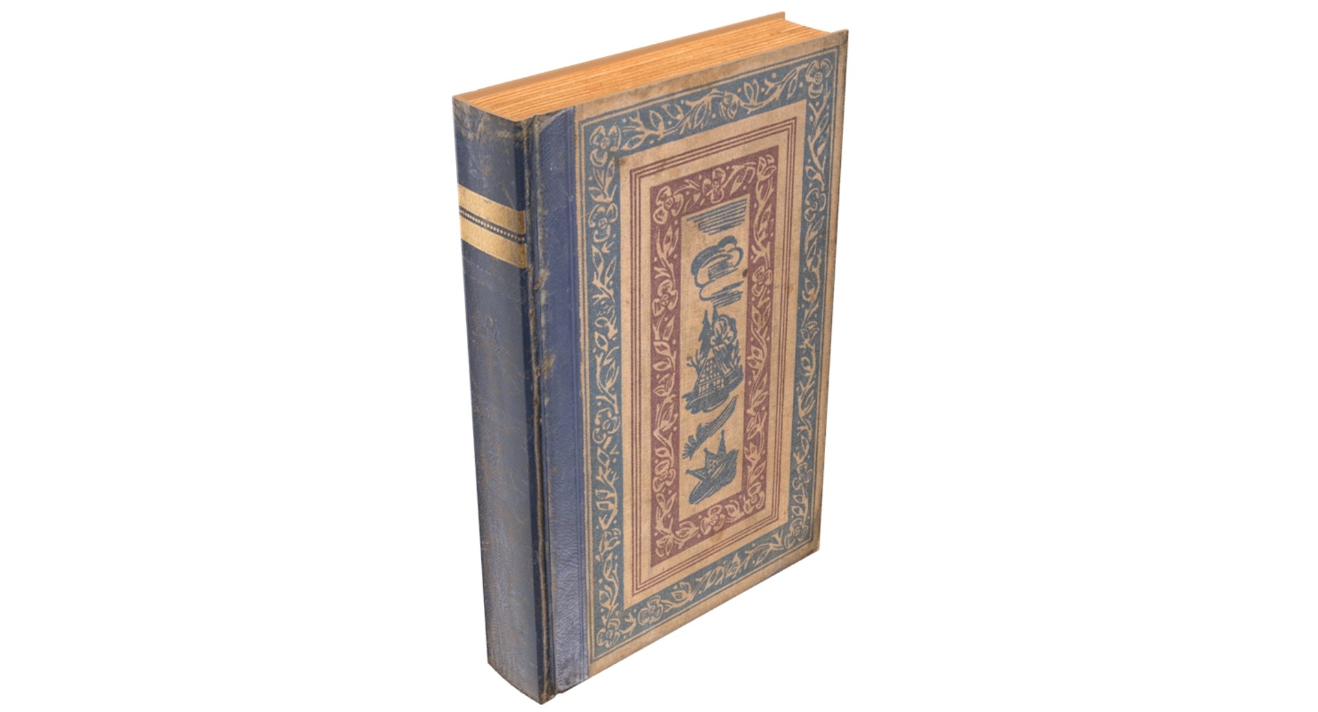 Book Modeled Model - TurboSquid 1358382