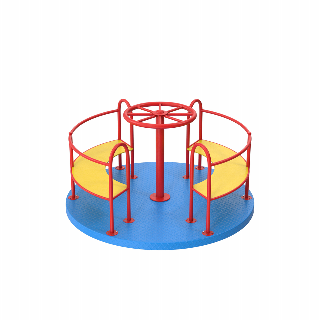 Playground Merry Go Roundabout 3D - TurboSquid 2182296
