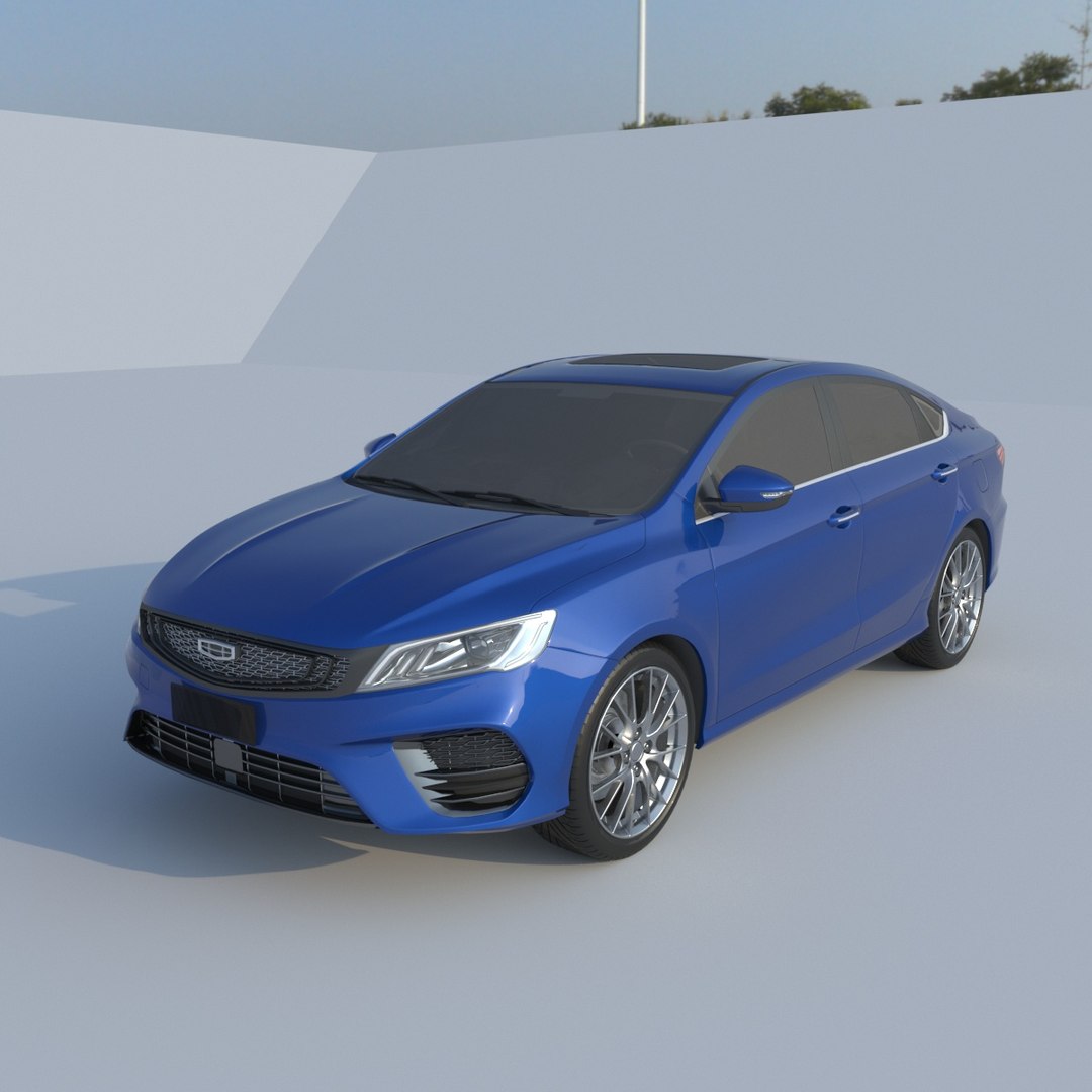 Geely Auto 3D Model - TurboSquid 2231881