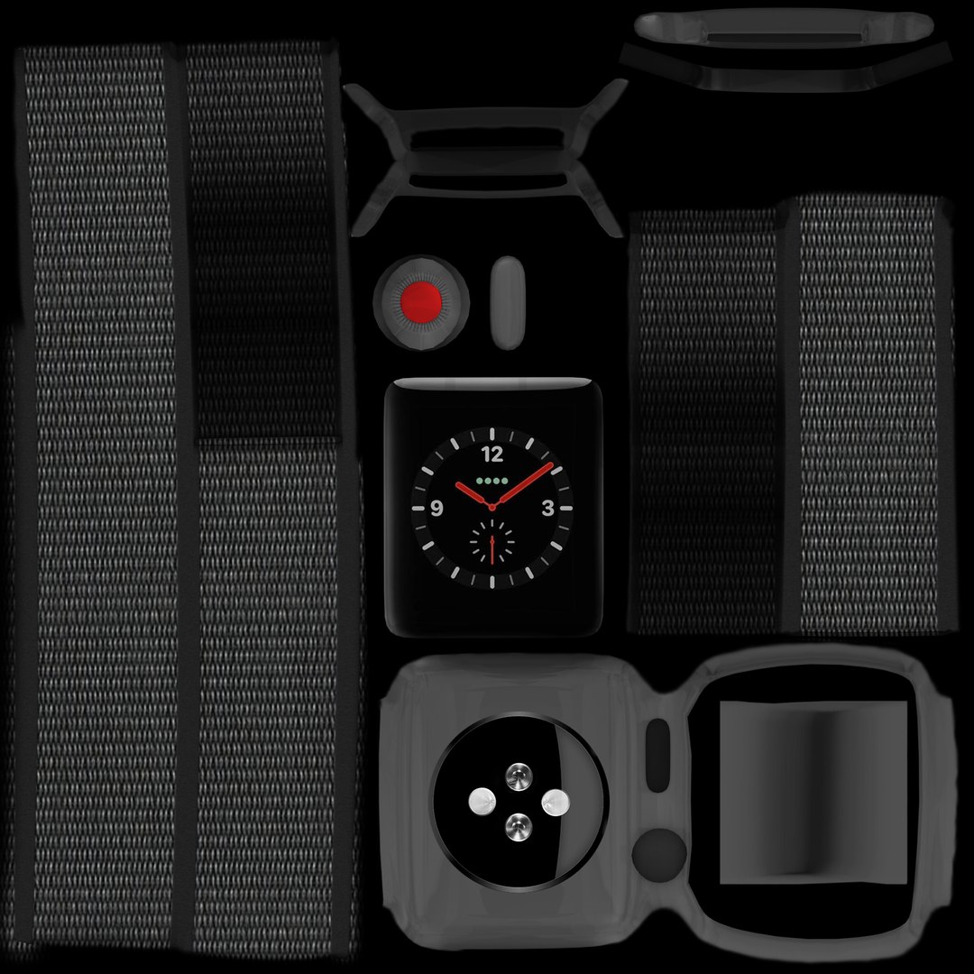 Smartwatch 3D - TurboSquid 1829826