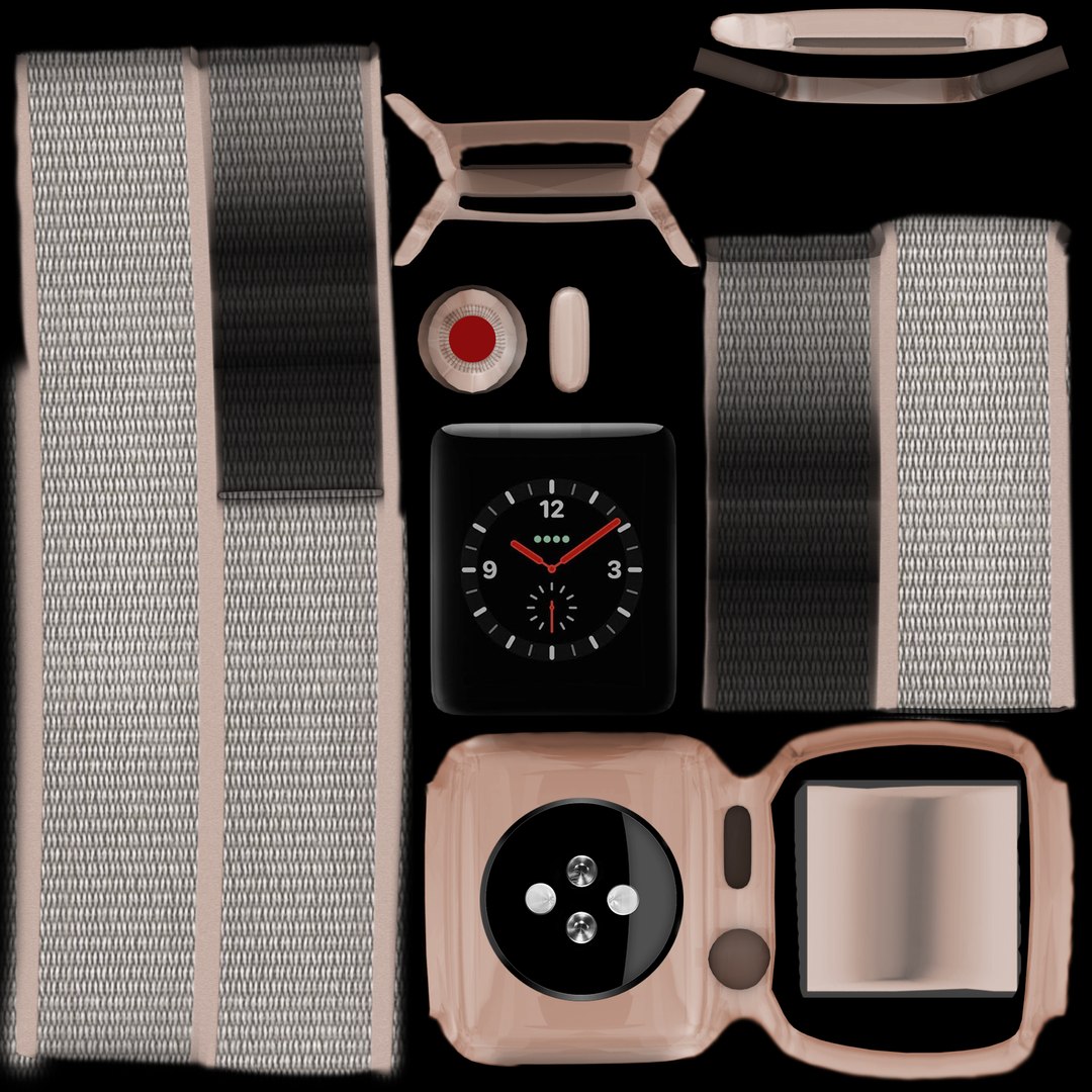 Smartwatch 3D - TurboSquid 1829826