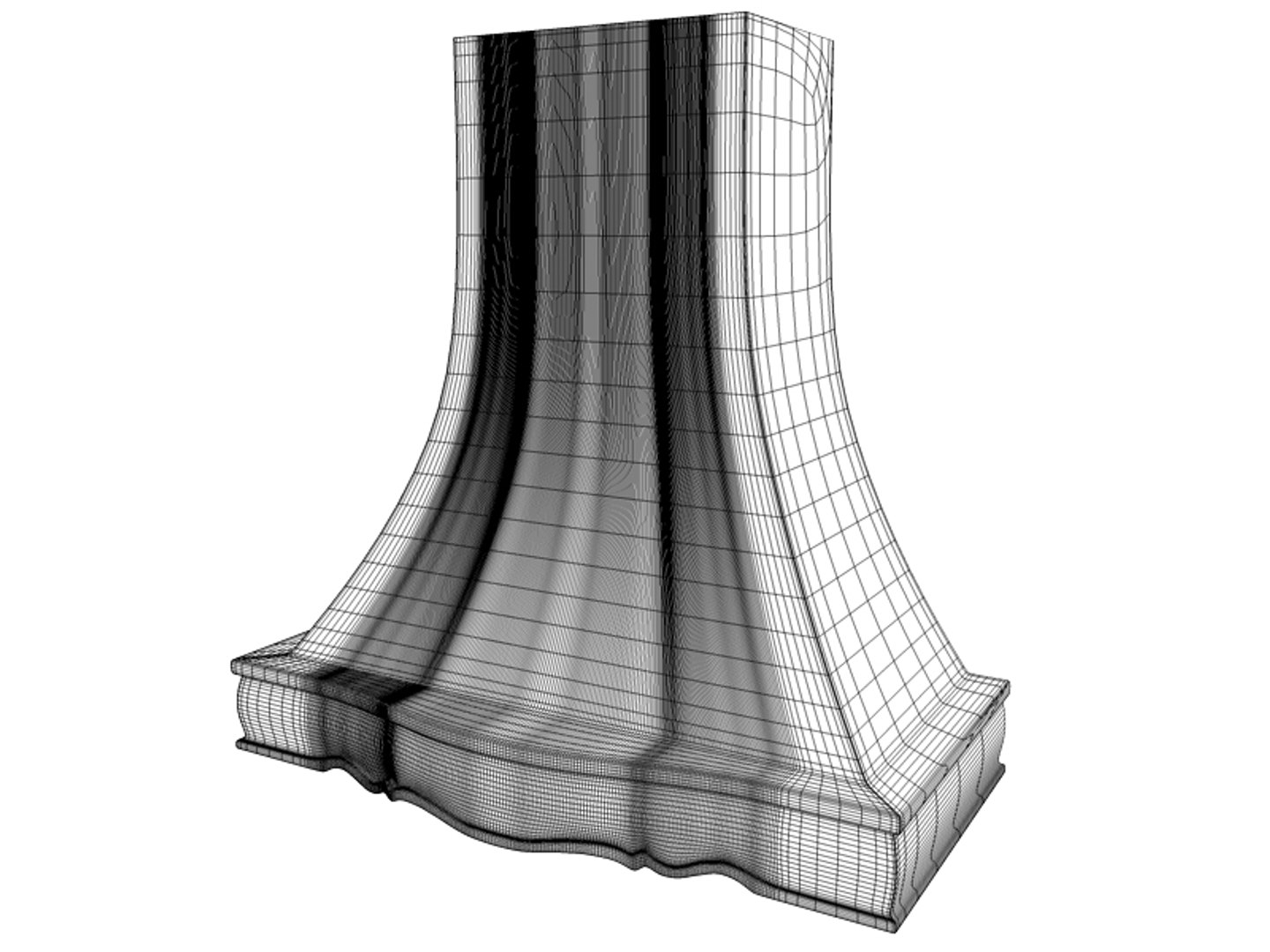 Decorative Hood 3d 3ds