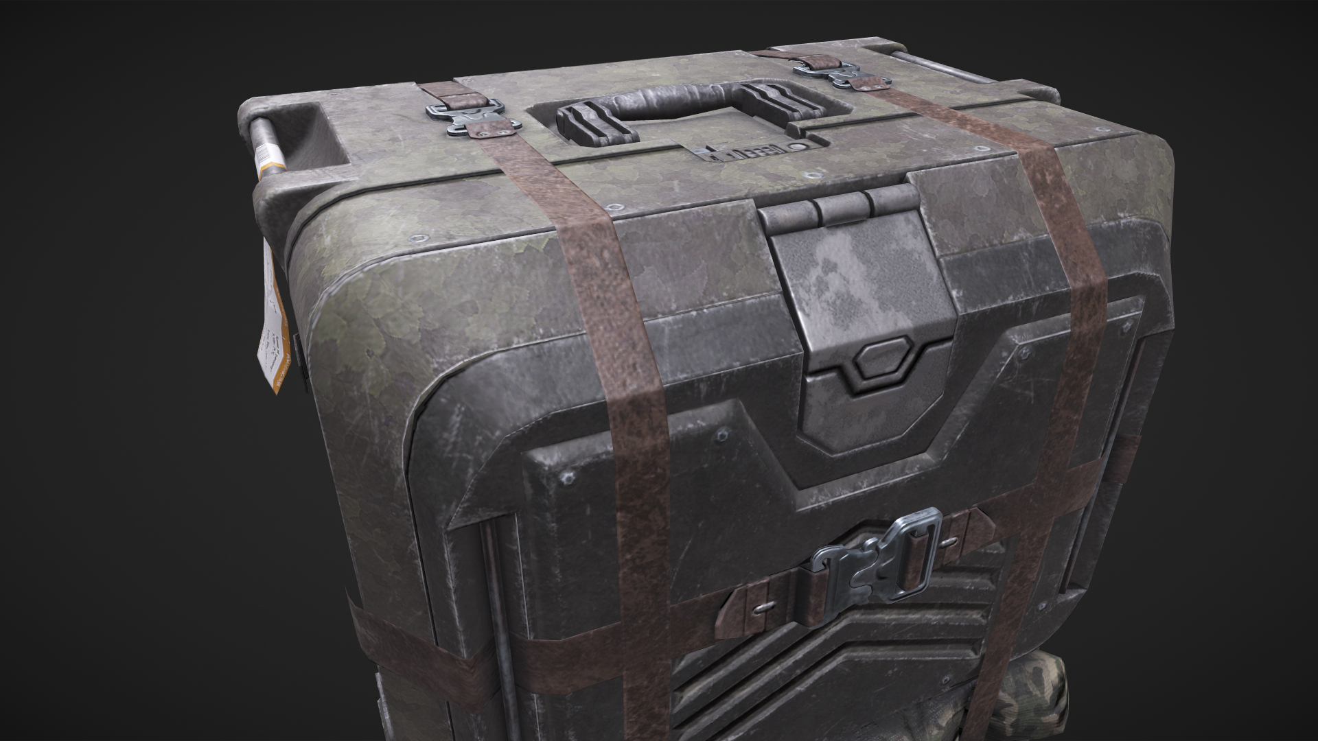 3D Military Suitcase - TurboSquid 1759195