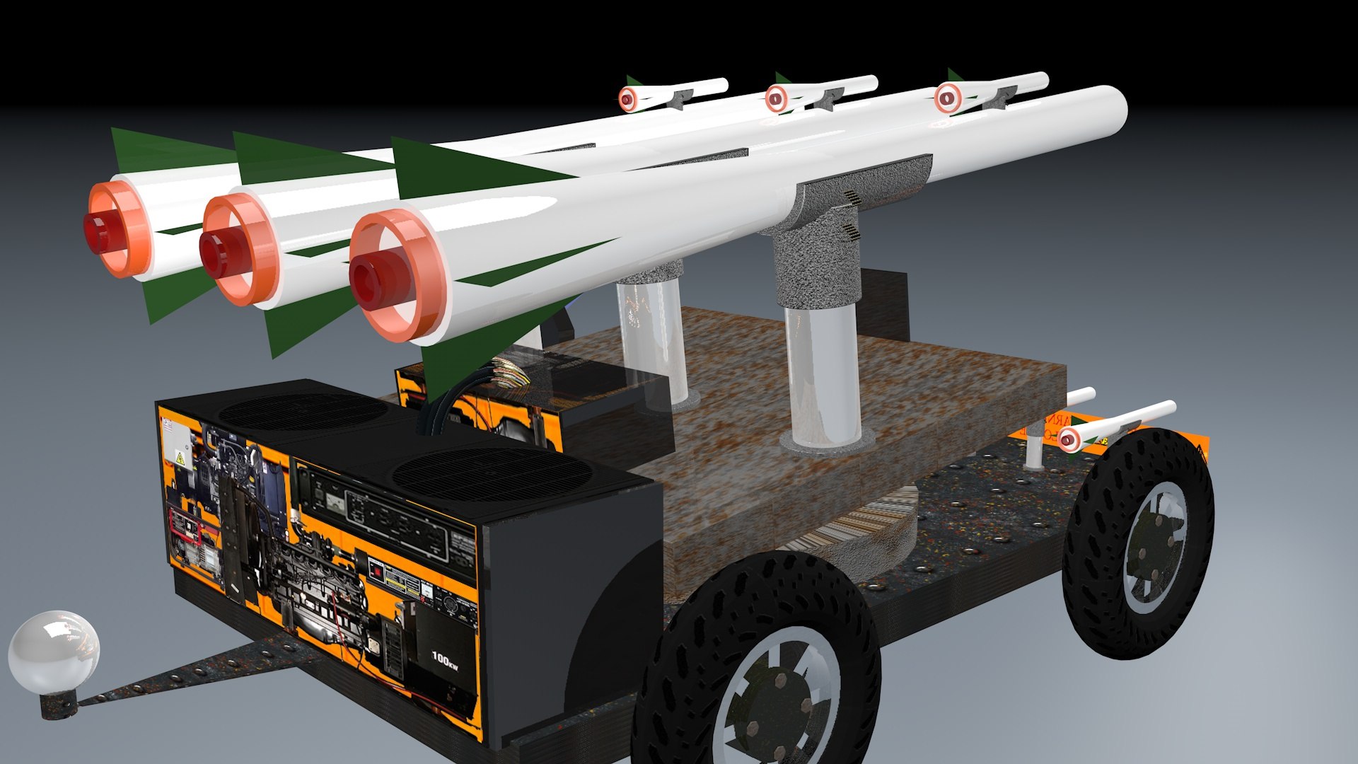 3d Model Missiles Hd