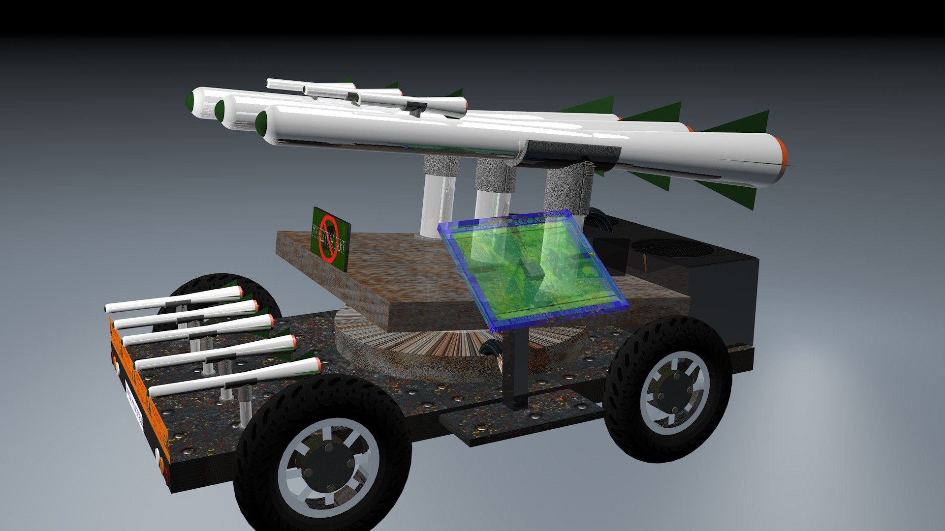 3d Model Missiles Hd