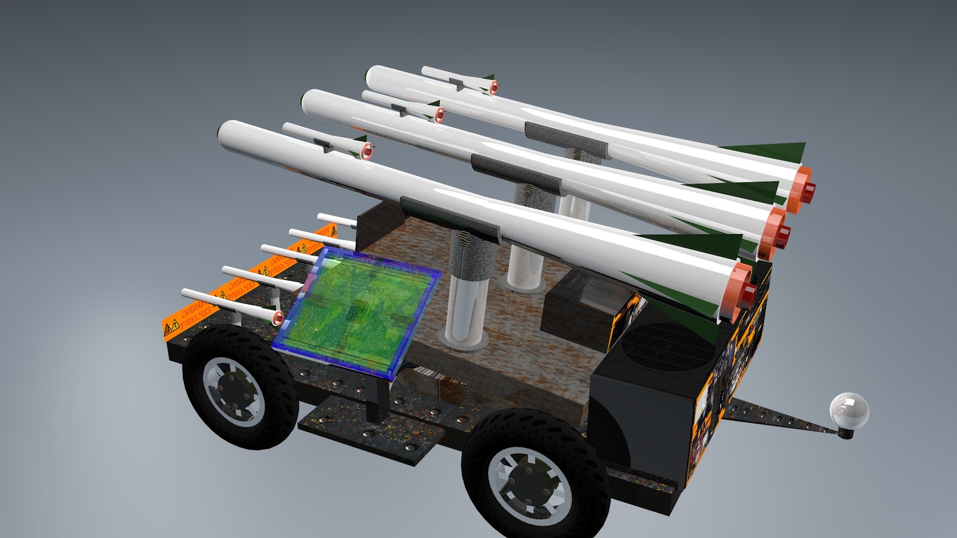 3d Model Missiles Hd