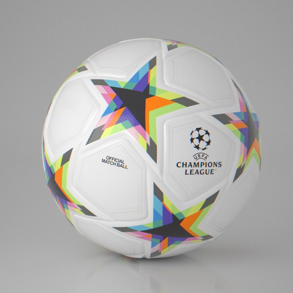 3D модель Soccer Ball UCL PRO Void 2023 - TurboSquid 2072088