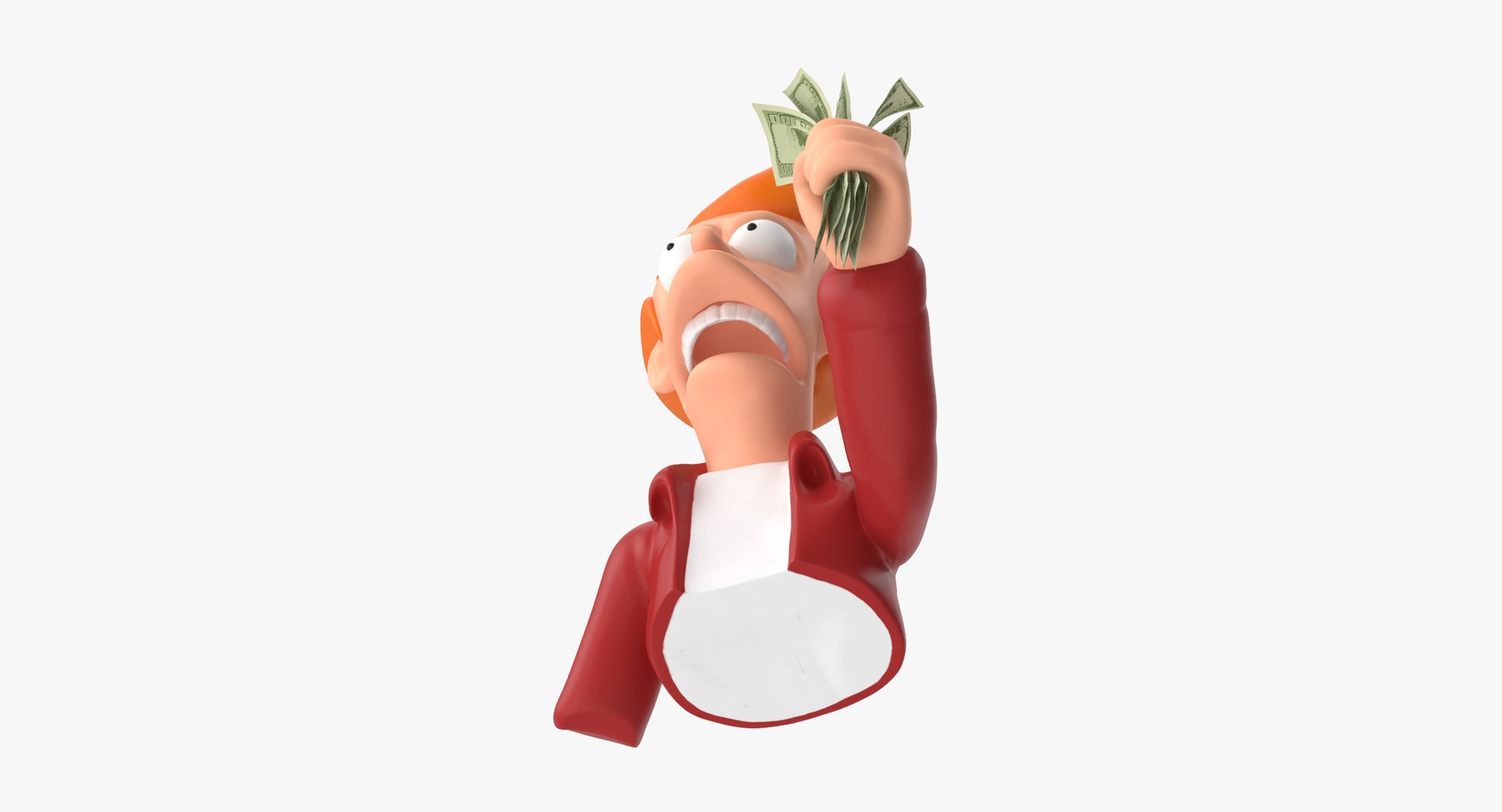Fry Shut Money - 3d Model