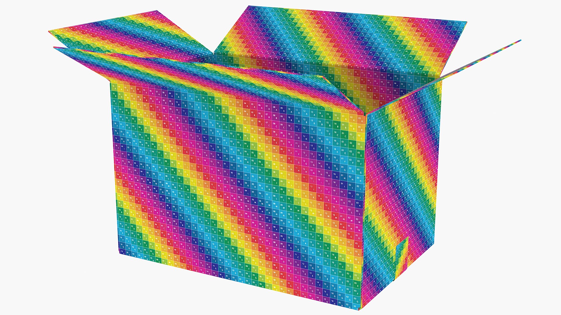 3D Cardboard Box 3 Open V1 - TurboSquid 2287076