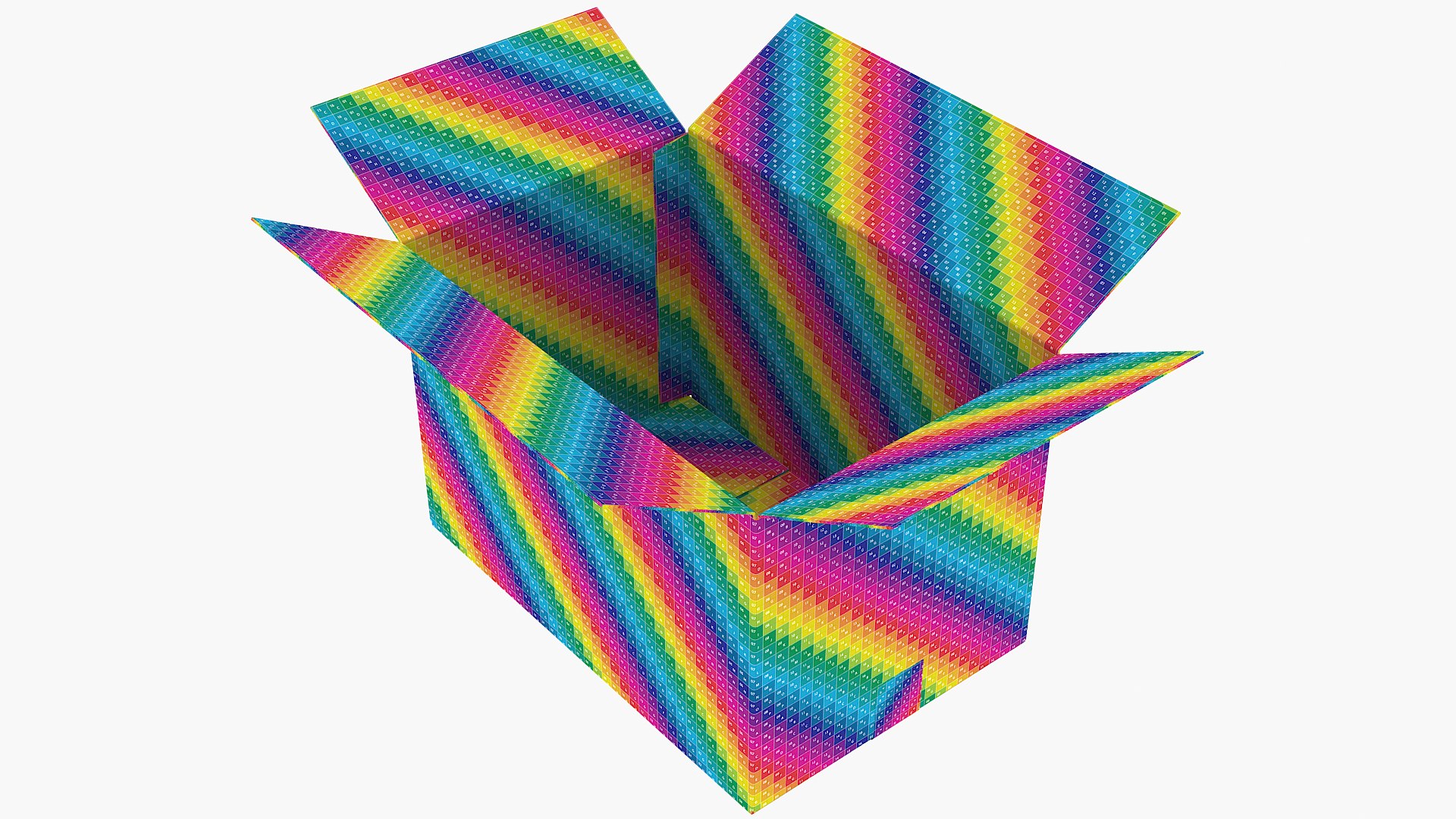 3D Cardboard Box 3 Open V1 - TurboSquid 2287076