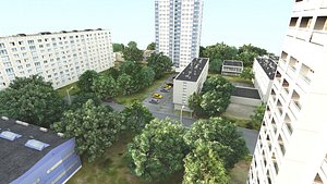 Suburban Block 3D Models for Download | TurboSquid