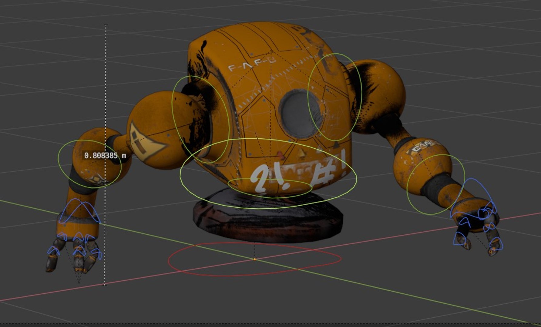 Floating Robot 3D - TurboSquid 1656069