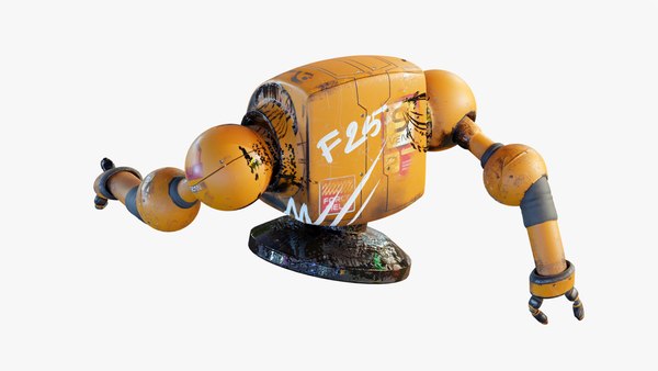 Floating robot 3D - TurboSquid 1656069