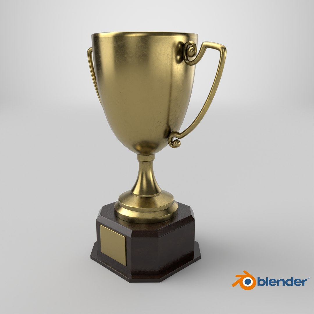 Trophy 3D Model - TurboSquid 2119328