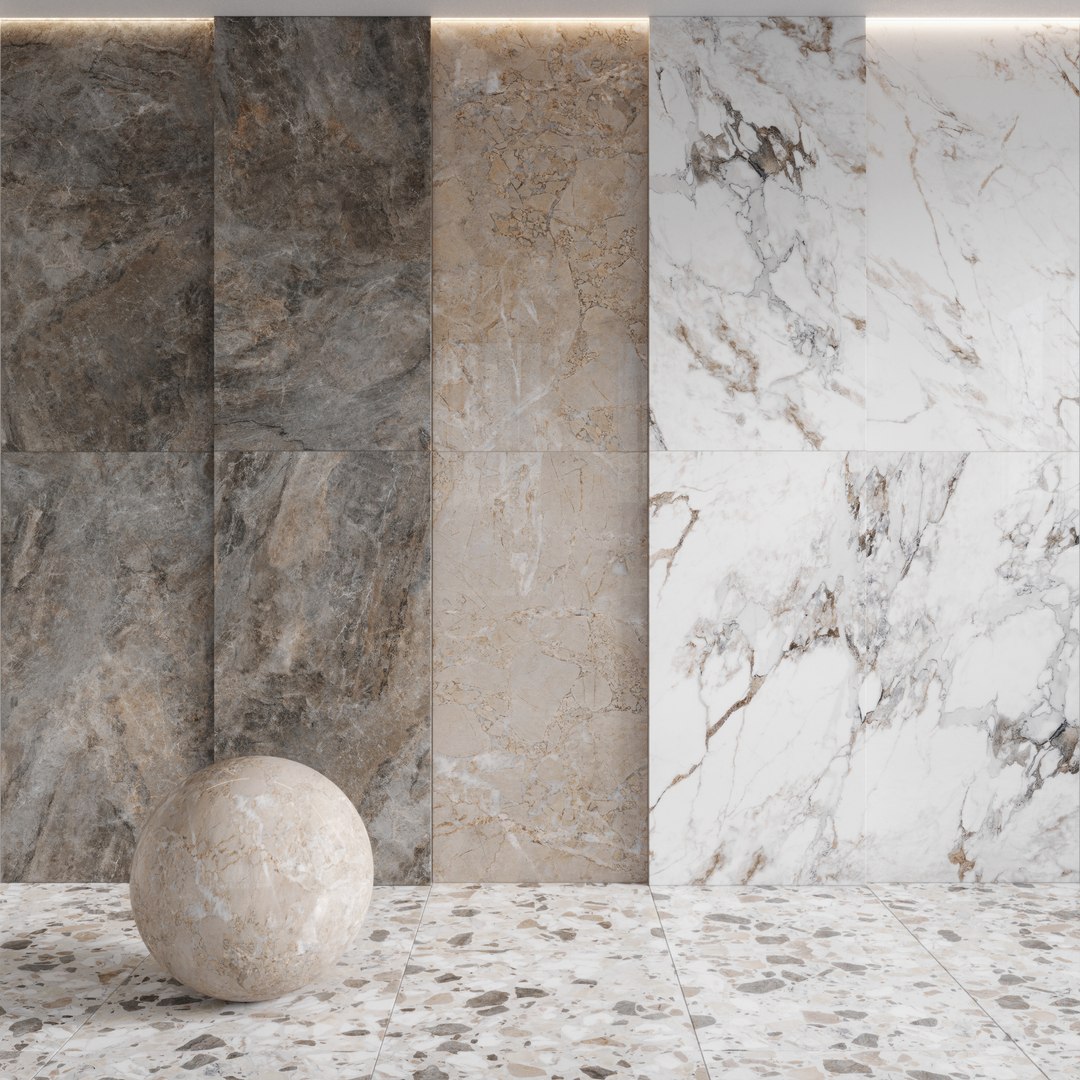 Porcelain Tiles Marble-X Vitra 3D Model - TurboSquid 2366022