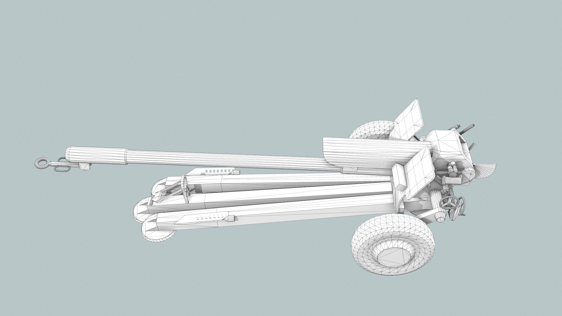D30 2A18M Trumpeter 122mm Howitzer 3D Model - TurboSquid 1995924
