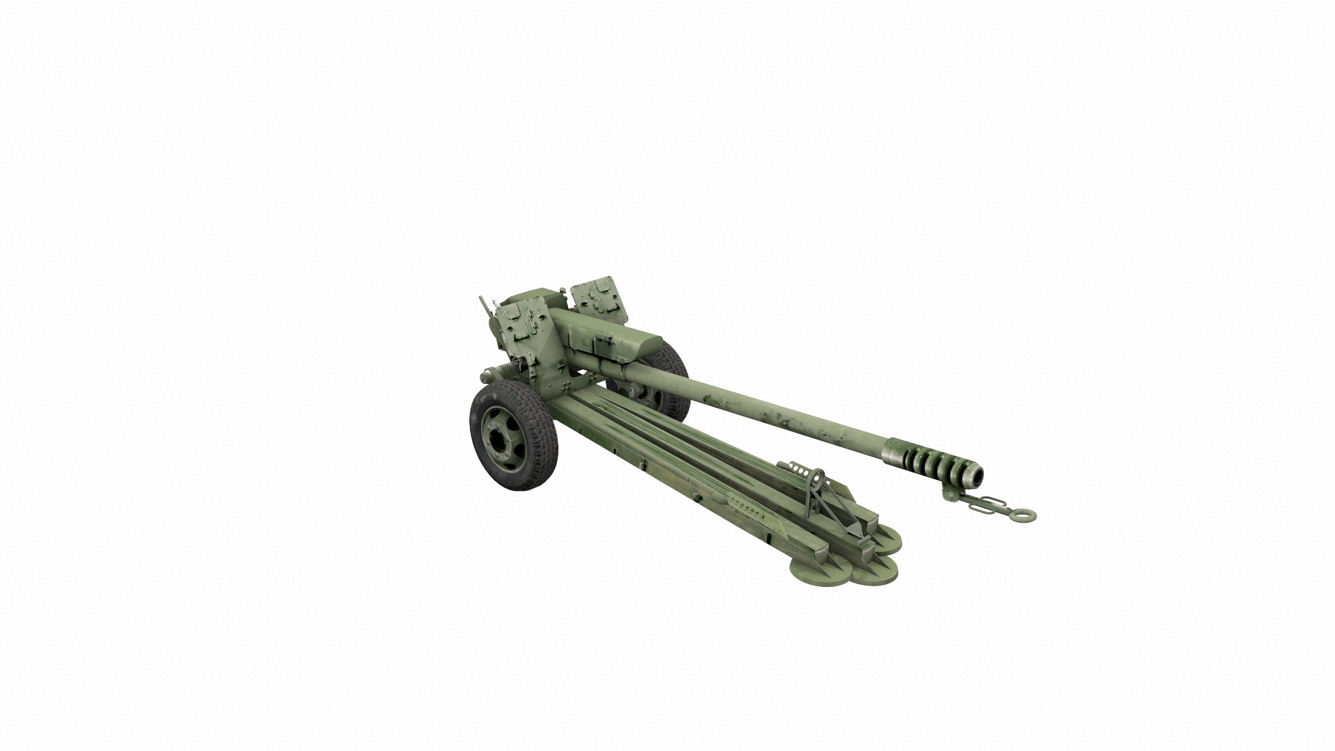 D30 2A18M Trumpeter 122mm Howitzer 3D Model - TurboSquid 1995924