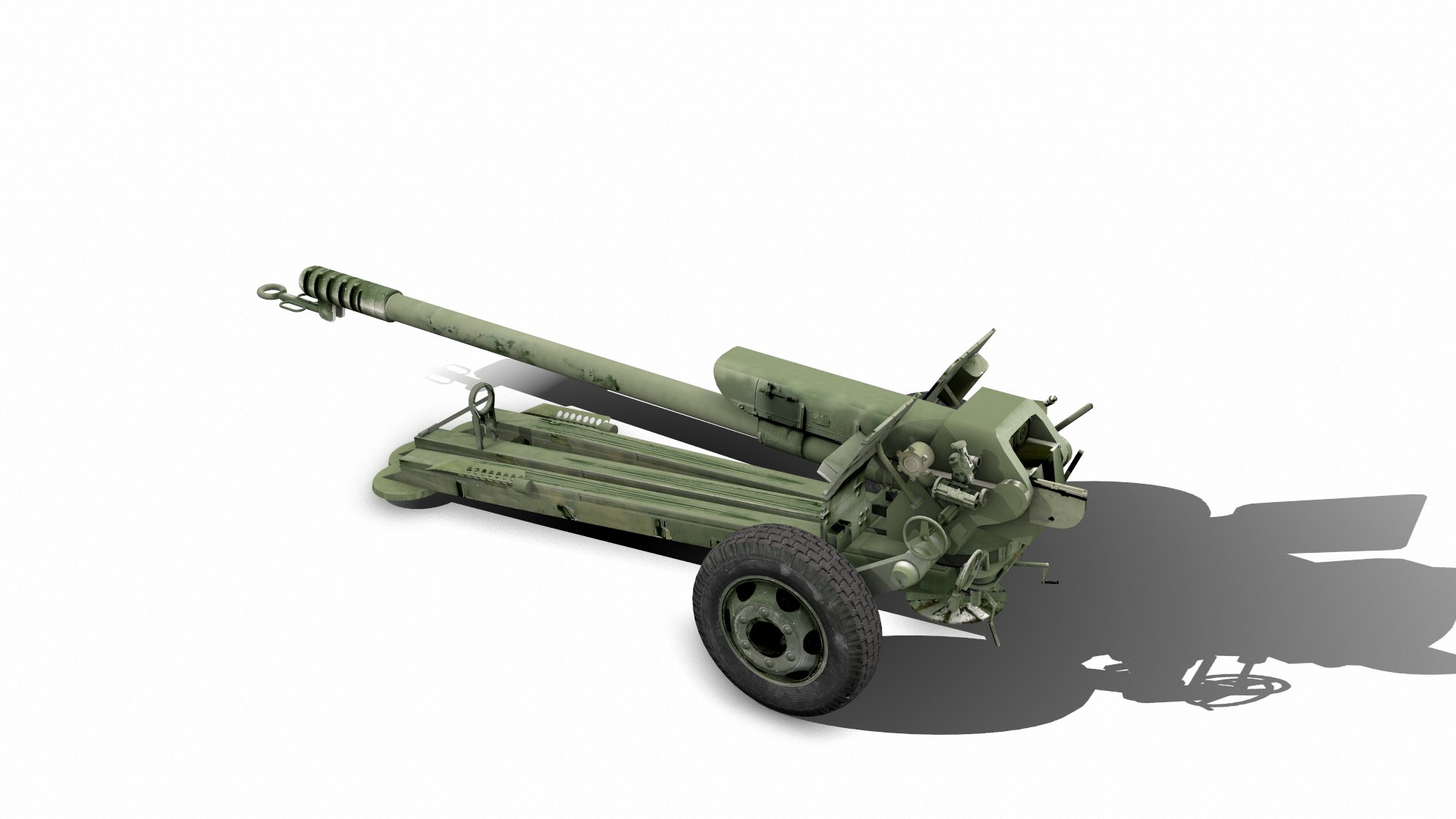 D30 2A18M Trumpeter 122mm Howitzer 3D Model - TurboSquid 1995924