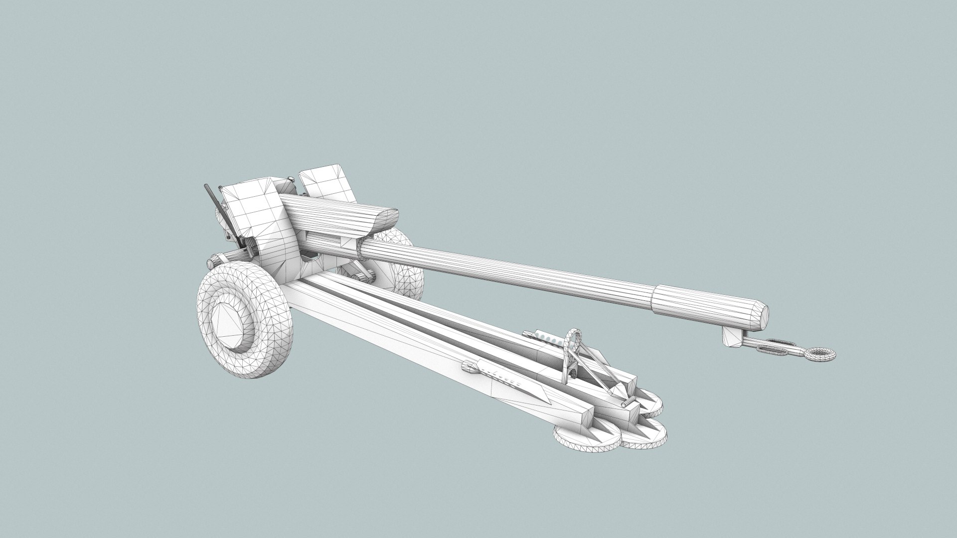 D30 2A18M Trumpeter 122mm Howitzer 3D Model - TurboSquid 1995924