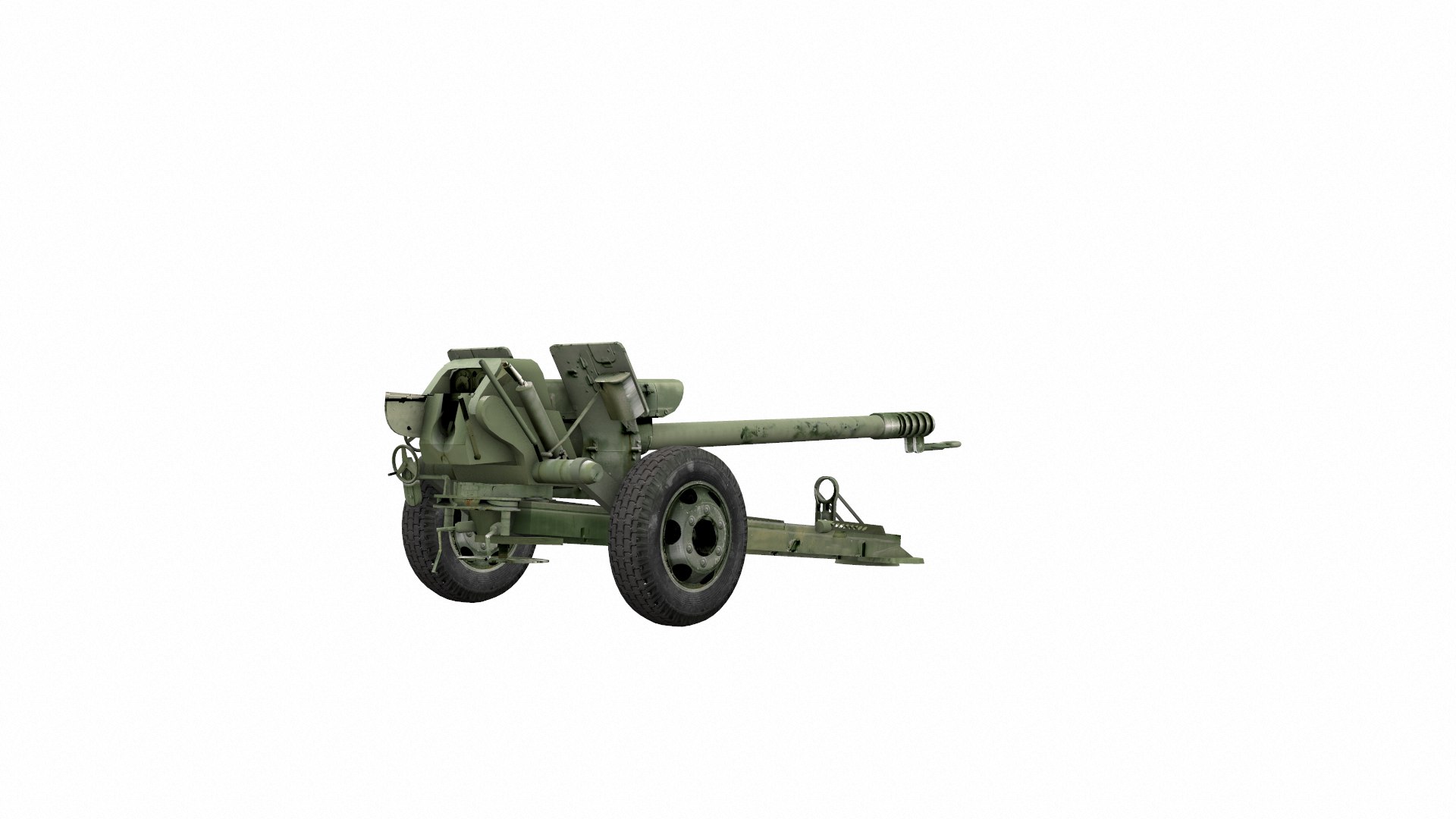 D30 2A18M Trumpeter 122mm Howitzer 3D Model - TurboSquid 1995924