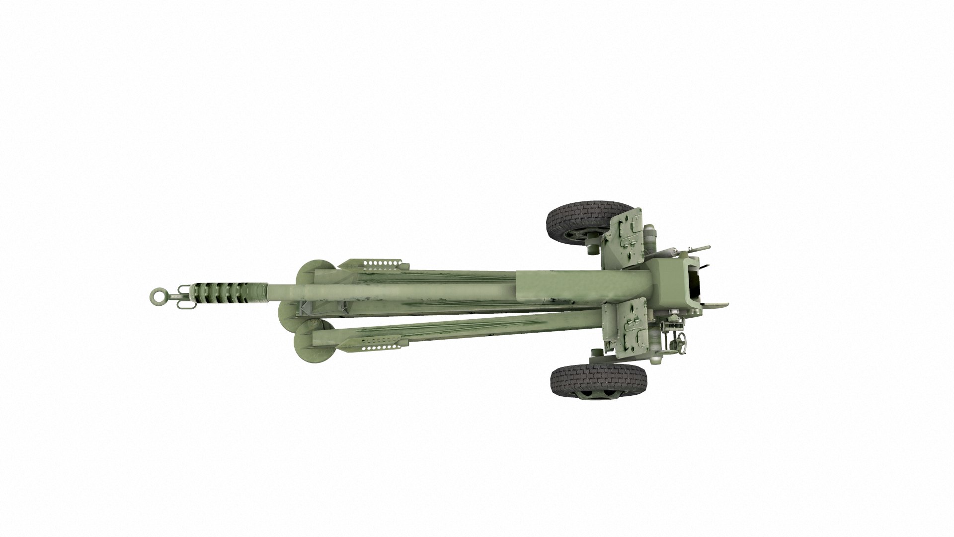 D30 2A18M Trumpeter 122mm Howitzer 3D Model - TurboSquid 1995924