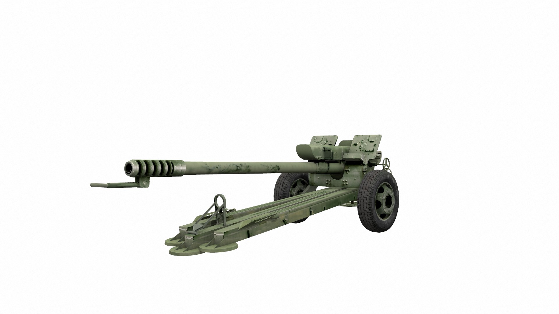 D30 2A18M Trumpeter 122mm Howitzer 3D Model - TurboSquid 1995924